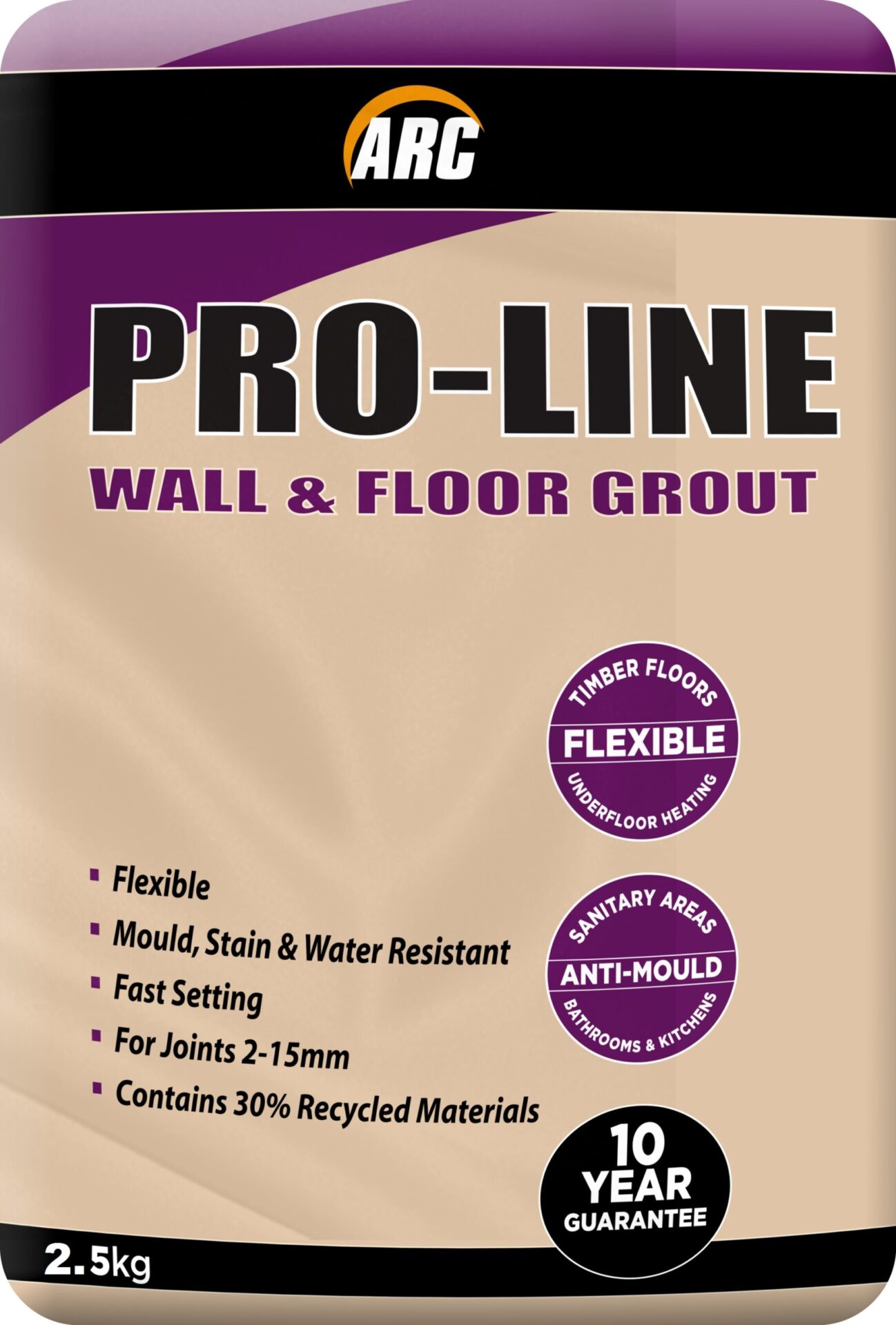 ARC Proline Grout White - Northern Ceramics
