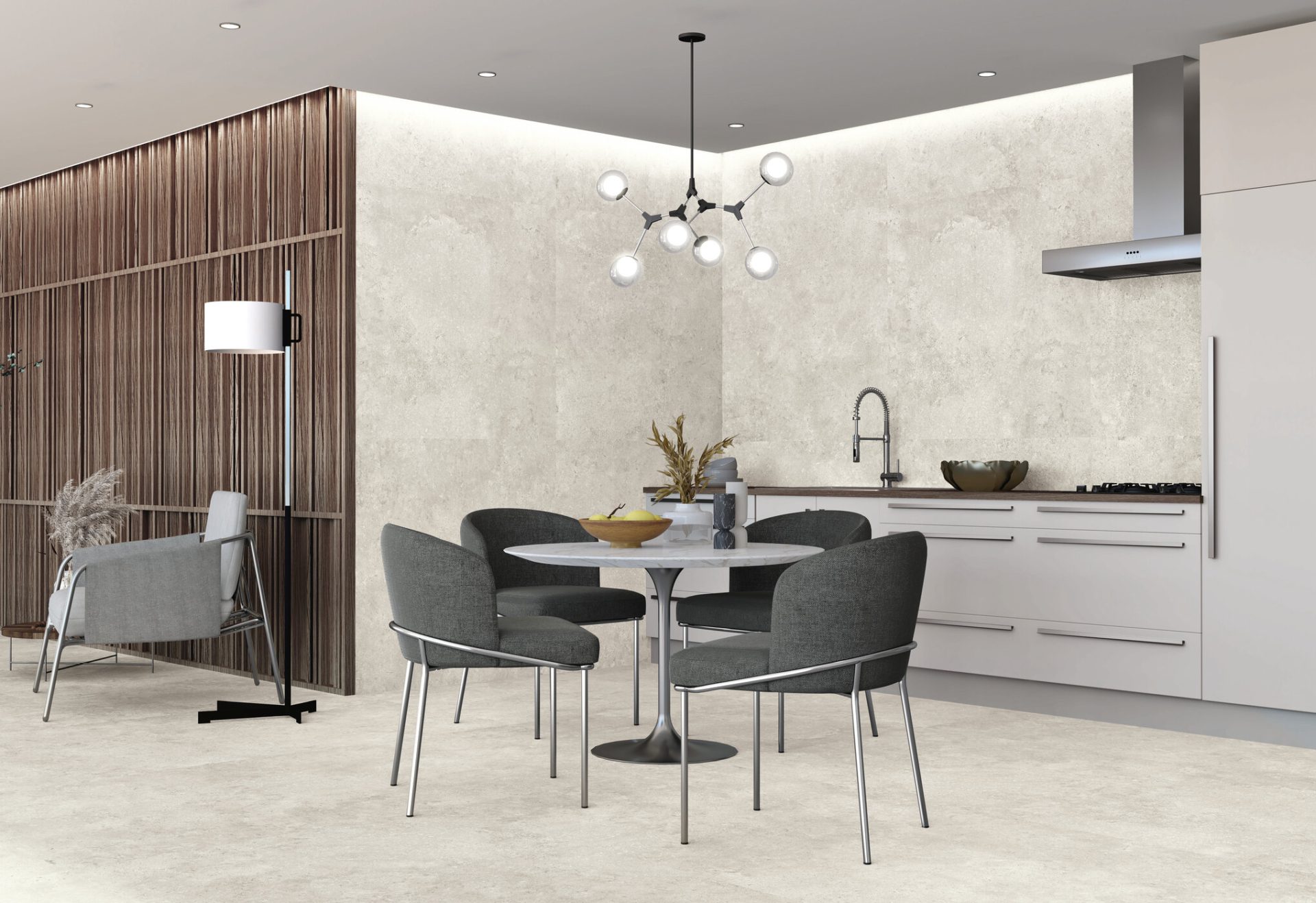 Tuscany Bone 80x80 - Northern Ceramics